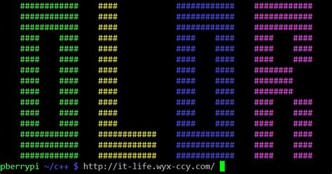 筆記ANSI Color 顏色表 Console Colors Table 資訊人生 IT Life