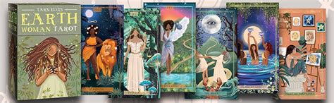 Earth Woman Tarot Deck Ellis Tarn 9780738778716 Books