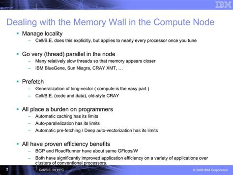 Intro To Cell Broadband Engine For Hpc Pdf