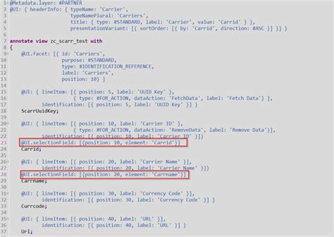 Solved Is It Possible To Change The Name Of Selection Fie SAP Community