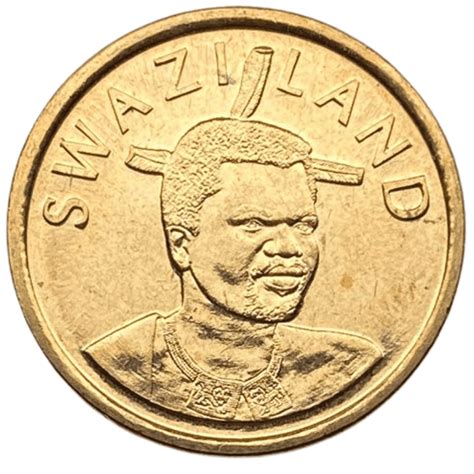 1 Lilangeni Suazilândia 2011 Marcon Numismática
