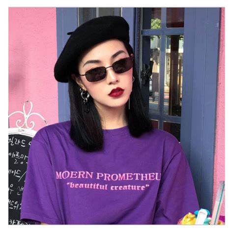 Male Personalized Metal Frame Sunglasses Retro Small Rectangular Sun