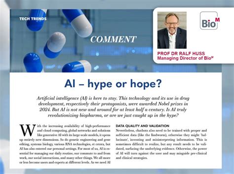 ai aiinbiotech techbio drugdiscovery generativeai lifesciences… biom biotech cluster