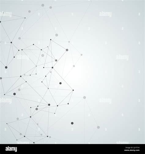 Connection Structure And Network Abstract Background Stock Vector Image And Art Alamy