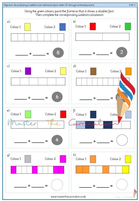 Secure Fluency In Addition And Subtraction Facts Within 10 Through Continued Practice 4