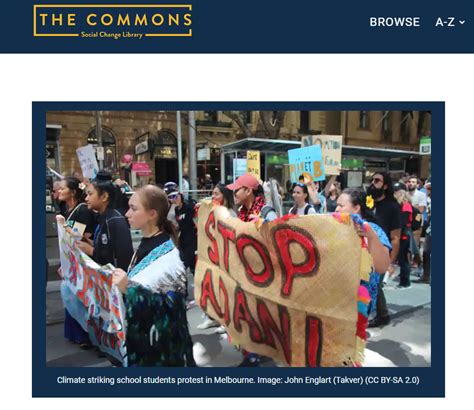 The Commons Social Change Library An Online Treasure Trove For Changemakers Independent