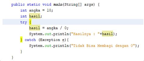 Array Dan Blok Eksepsi Array Dan Blok Eksepsi