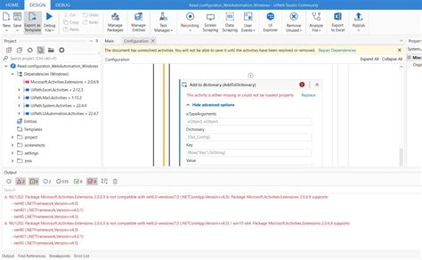 Can Not Find “add To Dictionary Activities Uipath Community Forum