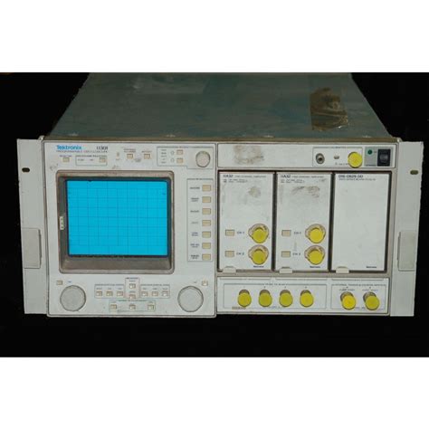 Tektronix 11301 11a32x2 400mhz Scope500mhz Counter Touch Screen