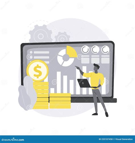 Data Monetization Abstract Concept Vector Illustration Stock Vector Illustration Of Story