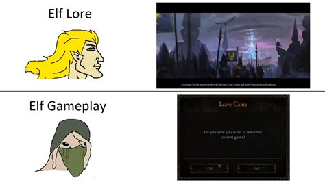 Elf Lore Vs Elf Gameplay Rvermintide