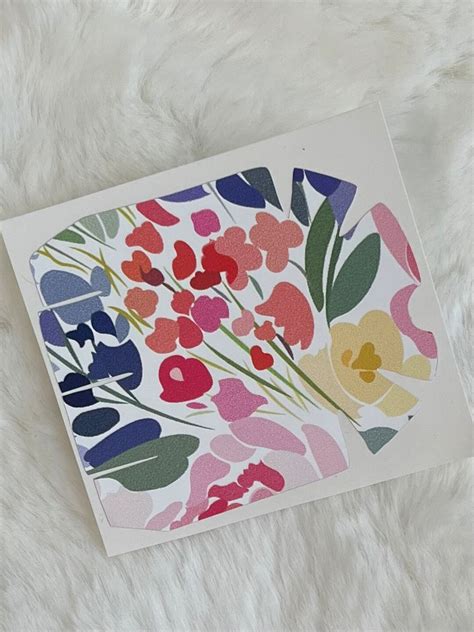 Omnipod Vinyl Floral Etsy