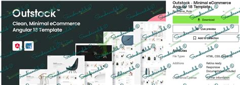 Outstock Angular 18 Ecommerce Template Free Download