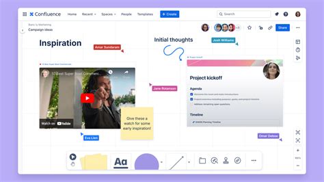 Bring Ideas To Life With Confluence Whiteboards Work Life By Atlassian