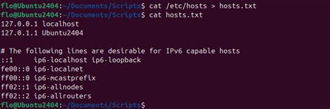 Écrire Dans Un Fichier Avec Un Script Bash Sous Linux