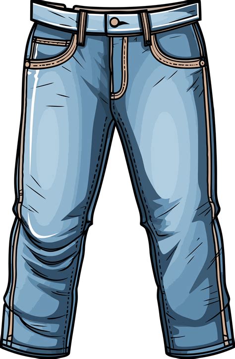 Ai Generated Jeans Clipart Design Illustration 41454016 Png
