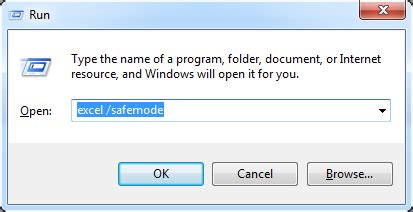 Run Excel Safemode Pragmateek