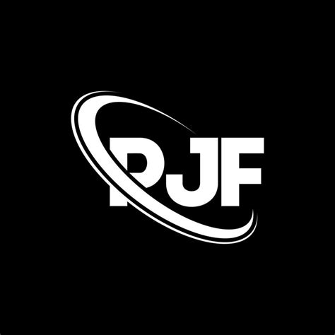 Pjf Logo Pjf Letter Pjf Letter Logo Design Initials Pjf Logo Linked With Circle And Uppercase