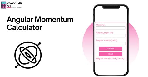 Angular Momentum Calculator Calculatorspot