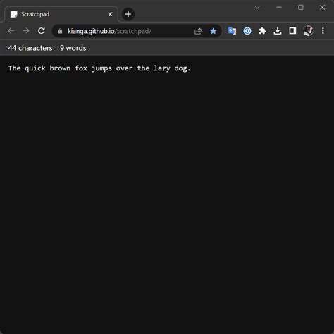 Scratchpad Kiangas Spot