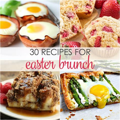 Easter Brunch Menu Ideas Free Math Worksheet Printable