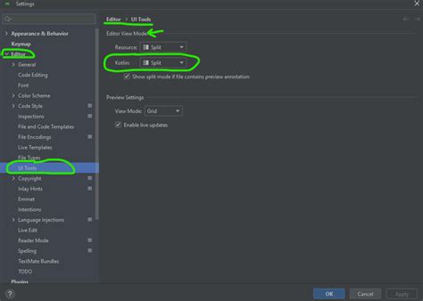 Code Split And Design View Tabs Are Missing From Android Studio Stack