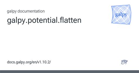 galpy potential flatten — galpy v1 10 2 documentation