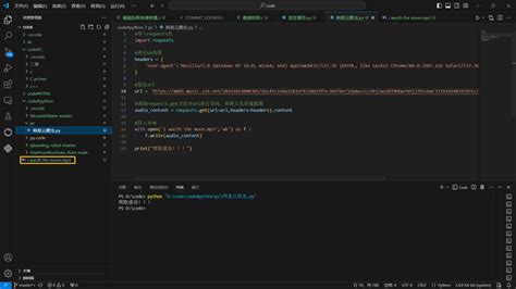 网易云音乐python爬取 天凉の小站