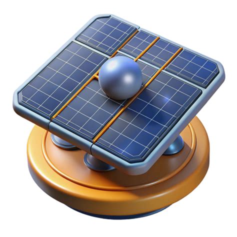 Compact Solar Panel Energy System Efficient Power Generation 56089211 Png