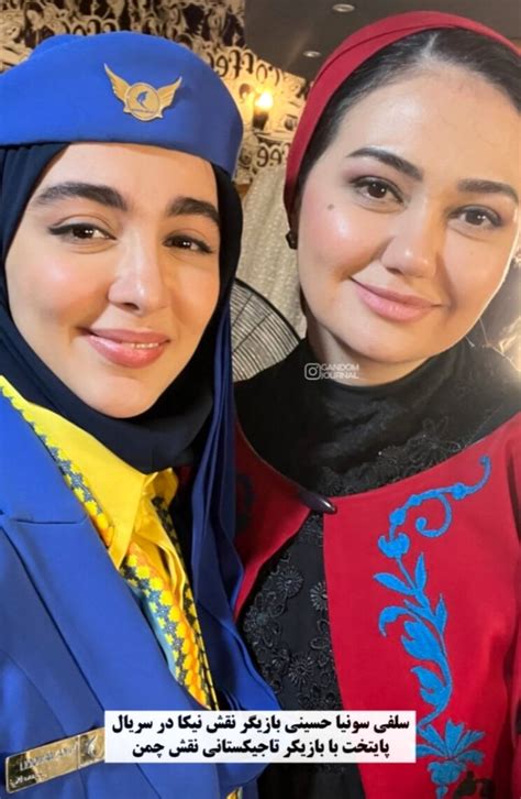 سلفی خاص سونیا حسینی نیکای پایتخت در پشت‌صحنه سریال پایتخت عکس روزنو