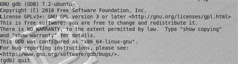 Linux Programming Gdb Debugger For The Impatient Tutorial Geeks D