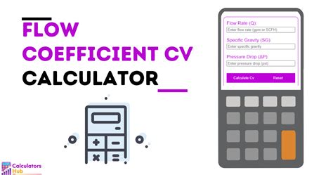 Flow Coefficient Cv Calculator Online