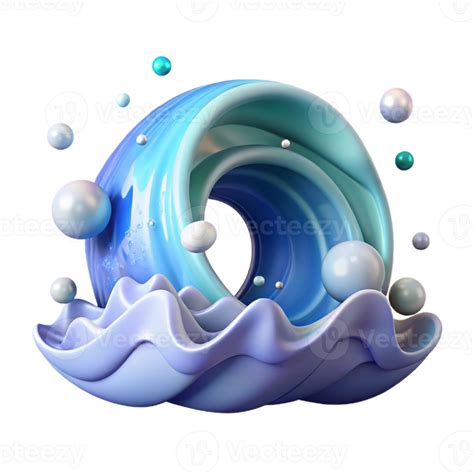 Elegant Minimalist Ocean Wave Graphic Cutout For Web Banners Exclusive