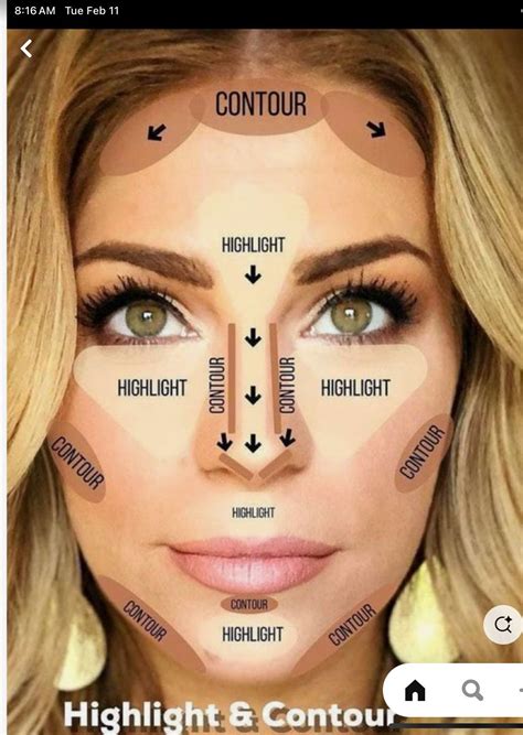 Pin By Mercedes Leonard On Makeup Tutorials Face Contouring Makeup
