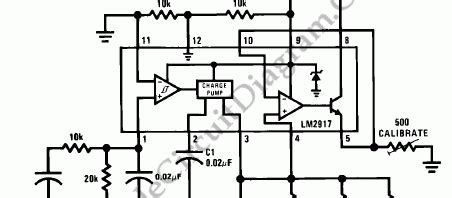 Tachometer Simple Circuit Diagram