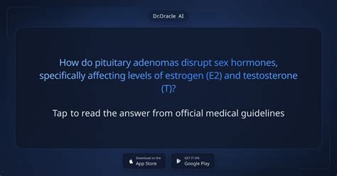 How Do Pituitary Adenomas Disrupt Sex Hormones Specifically Affecting