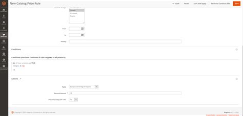 create catalog price rule in magento 2 learning magento