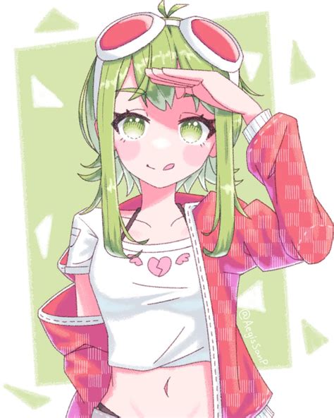 Gumi Vocaloid Drawn By Aegissanp Danbooru