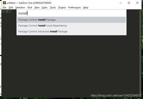 Sublime Text 中文汉化设置sublime Text 没有搜到chineselocaliza Csdn博客