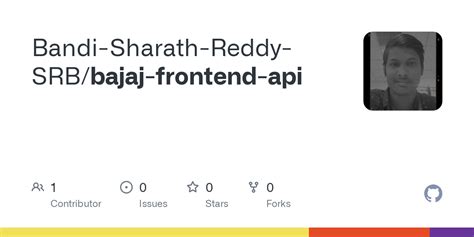Github Bandi Sharath Reddy Srbbajaj Frontend Api