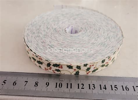 접착 크리스마스 원단리본 15미리 20마 일괄 Diy공예 중고나라