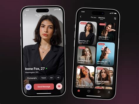 Dating App Ui By Ronas It Ui Ux Team On Dribbble
