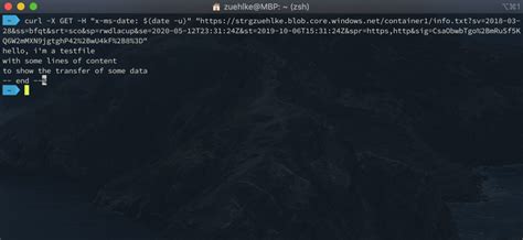 Access Azure Blob Storage With REST And SAS Azure Talk
