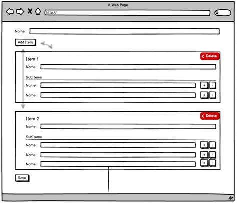 C View That Add Items To Nested List Within Nested List Stack Overflow