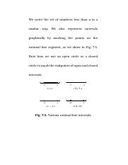 We Write The Set Of Numbers Less Than A In A Similar Way Docx We Write The Set Of Numbers Less