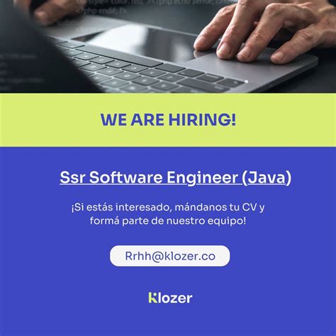 We Are Hiring 🚀 Ssr Software Engineer 👩🏽‍💻🧑🏽‍💻 Para Sumarse A La