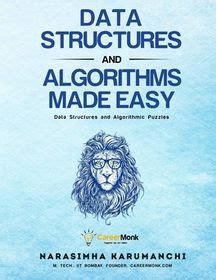 Data Structures And Algorithms Made Easy Data Structures And Algorithmic Puzzles Shop Today