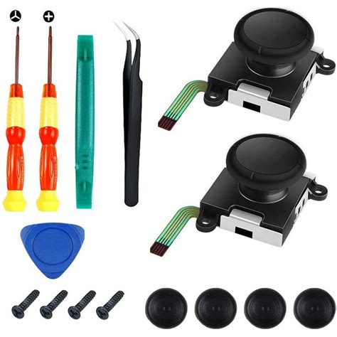 3d Joystick Analog Thumb Stick Replacements For Ns Nintendo Switch Joy Con Right Left Switch
