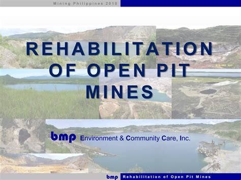 Rehabilitation Of Open Pit Mines Pdf