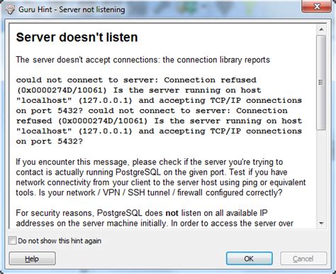 Import Postgresql Not Working Pgadmin Always Says Server Not